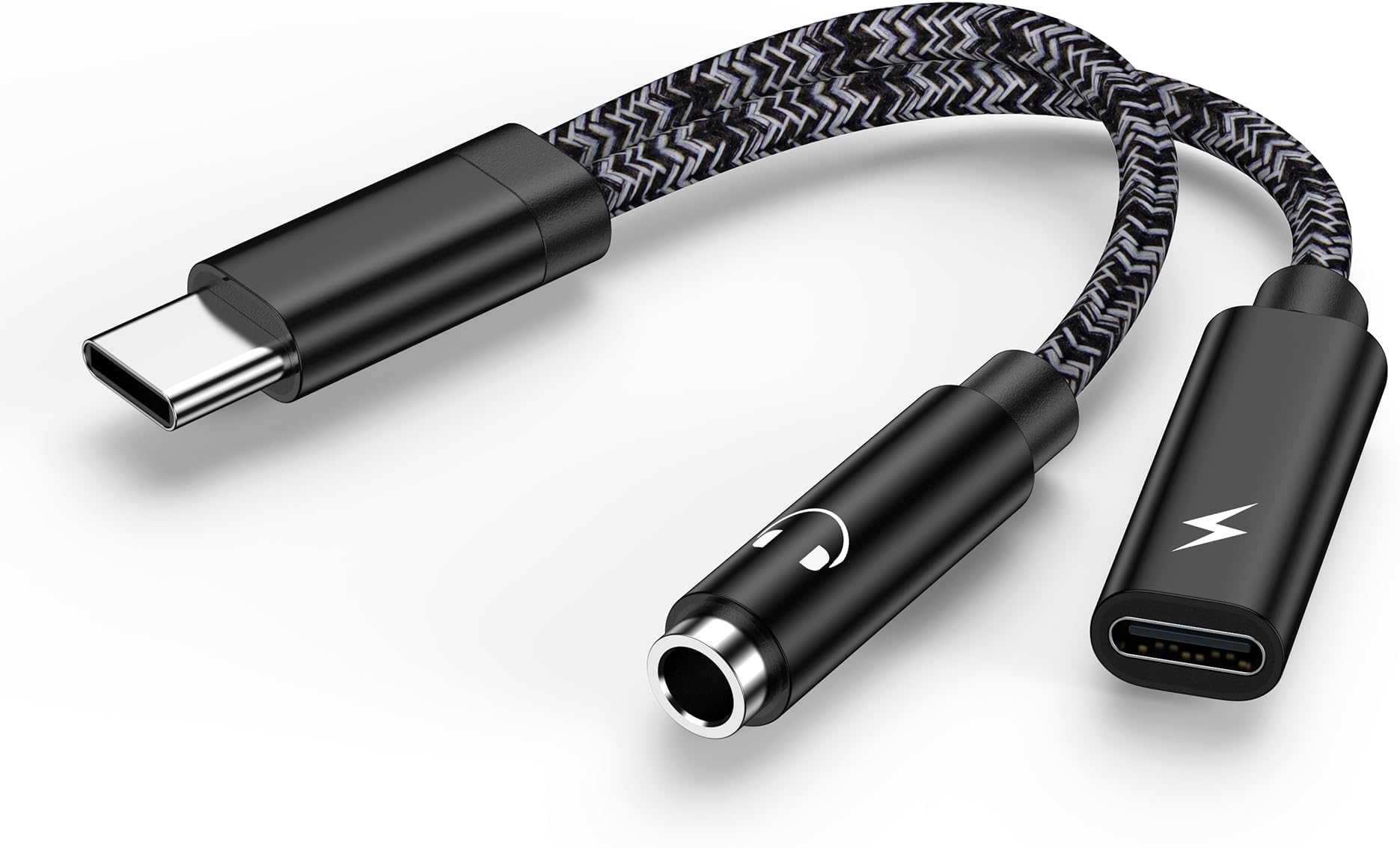 Amazon.com: UGREEN USB C to 3.5mm Audio Adapter 3 in 1 Charger and ...