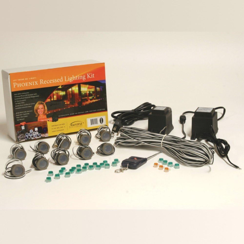 Aurora Phoenix Recessed LED Deck Light - Cool White - 10 Pack Lighting ...
