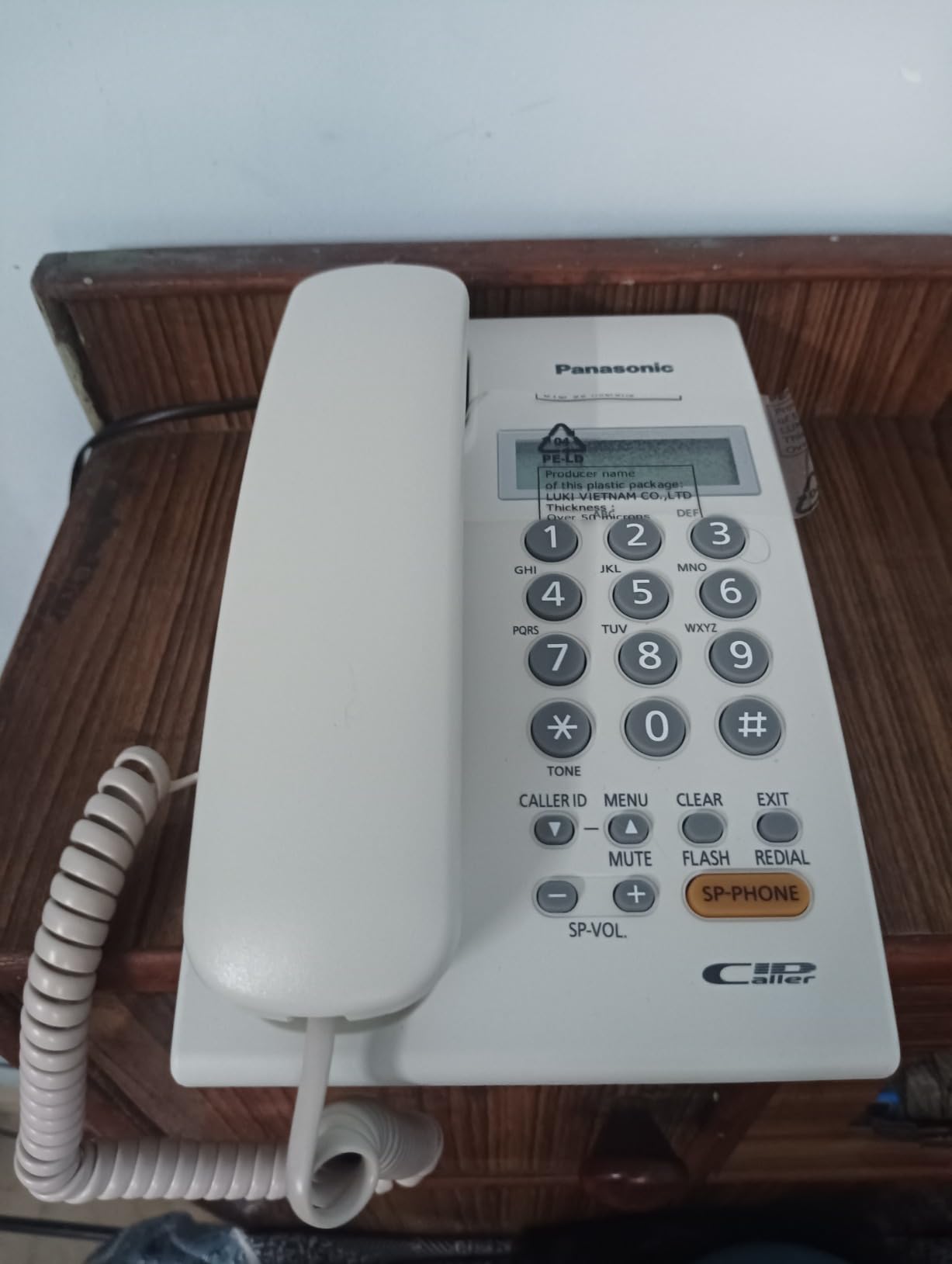 Panasonic Corded Telephone, White : Amazon.in: Electronics