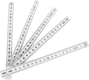 Amazon.com : OFFSCH Folding Measuring Ruler Foldable Tool with Design ...