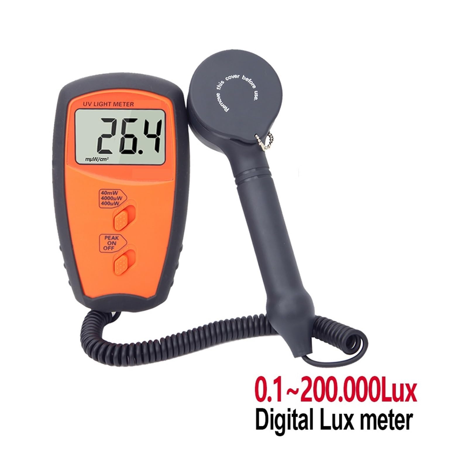 Snapklik.com : Portable Digital UV Light Meter Handheld UVA UVB ...