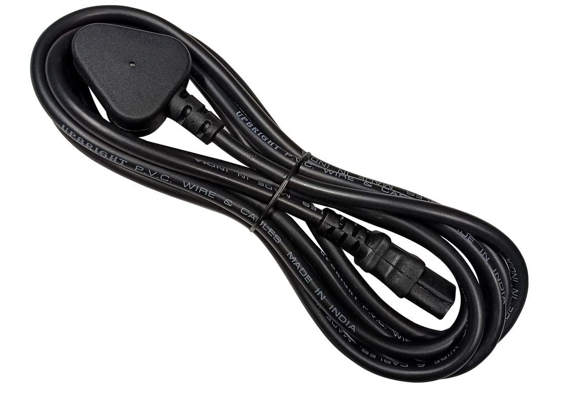 Buy UPBRIGHT® 1Meter/3Feet Power Cable for PC/Desktop Computer/Monitor ...