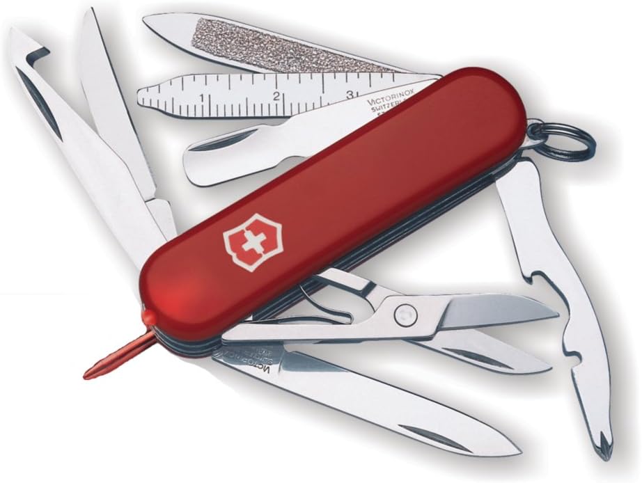 Amazon.com : Victorinox Swiss Army Midnite Minichamp Pocket Knife ...