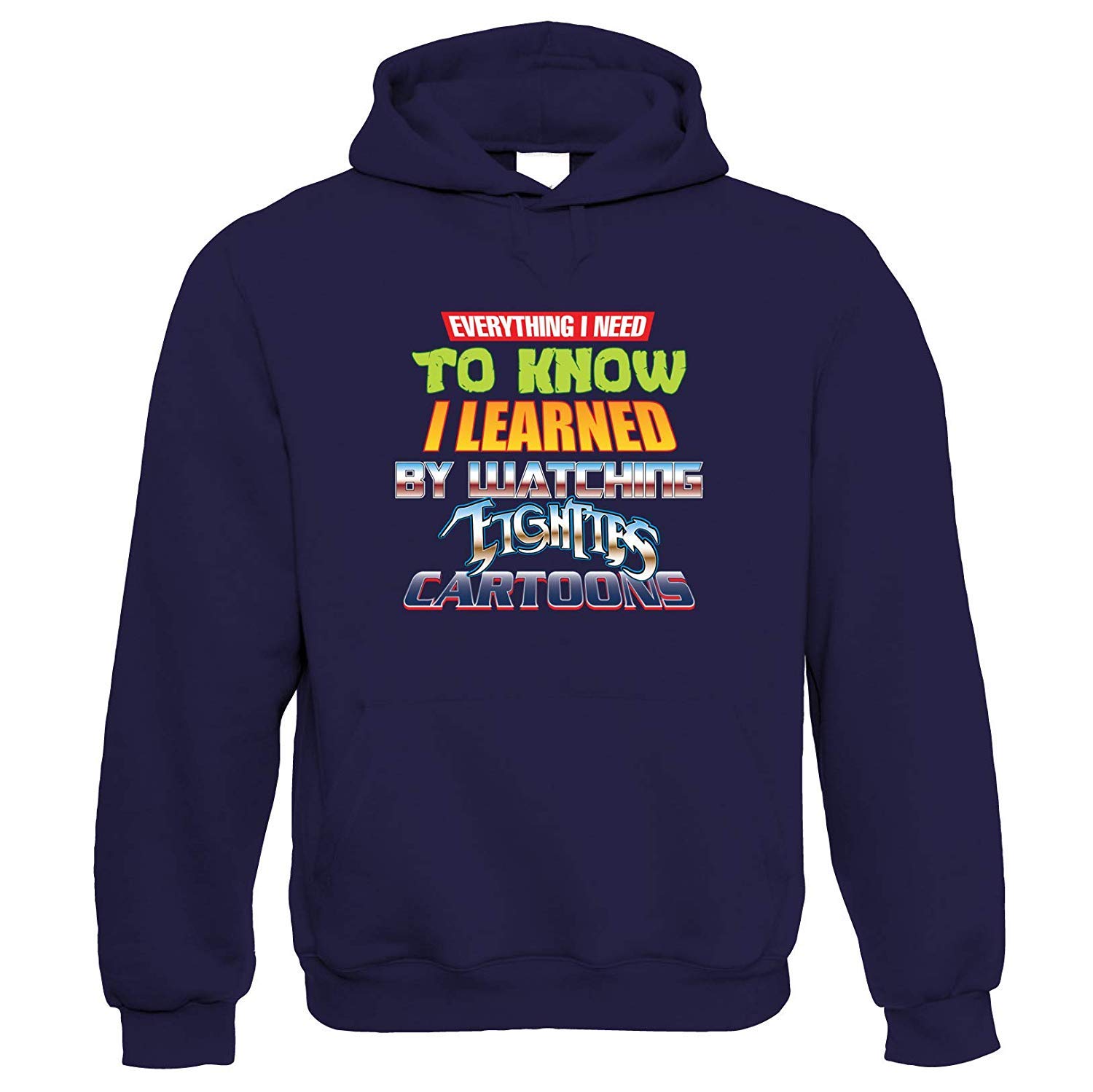Buy Eighties Cartoons Throwback Retro 80s Hoodie | Teenage Ninja ...