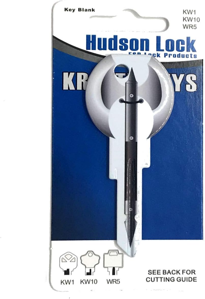 Krafty Key Blank, Double AXE2 - KW1/KW10/WR5 (Single Key) - Amazon.com