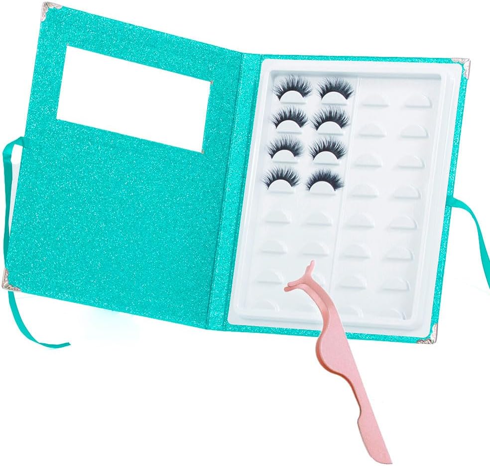 Amazon.com: 16 Paris Eyelash Storage Book Portable Eyelash Organizer ...