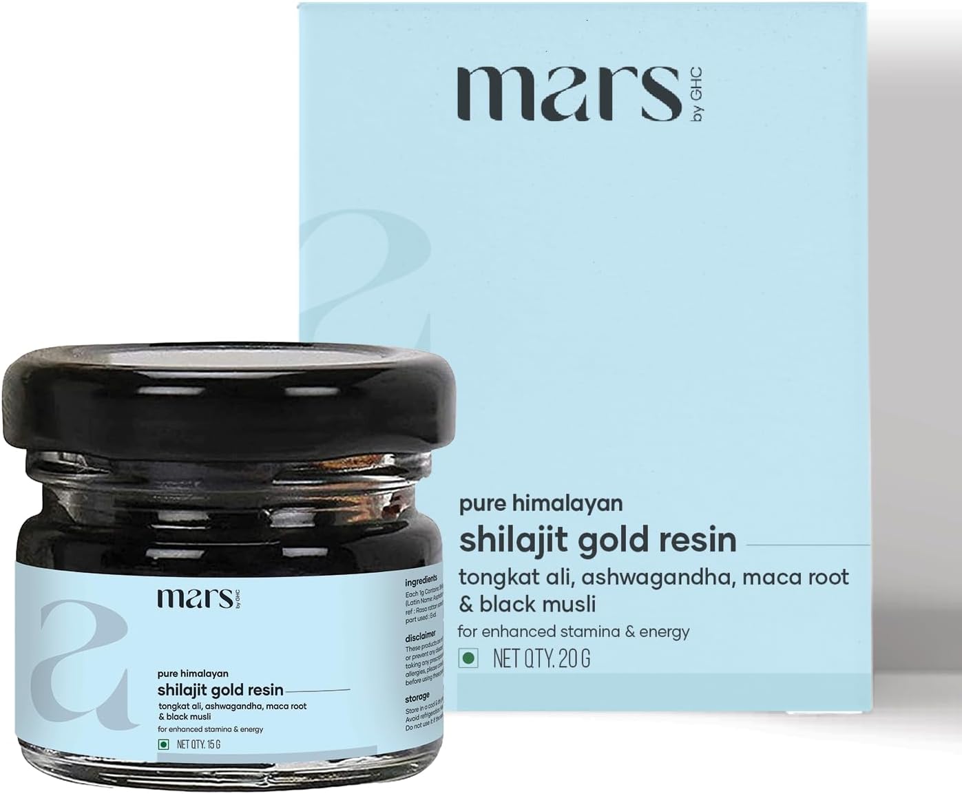 Amazon.com: Mars Pure Himalayan Shilajit Gold (Resin) | Premium Organic ...