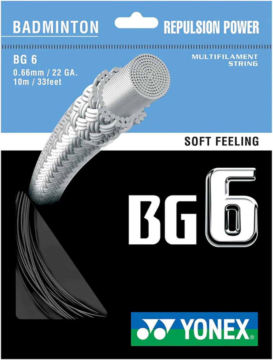 Buy Yonex BG 65 Titanium Badminton Strings, 0.70mm (Black) Online at ...