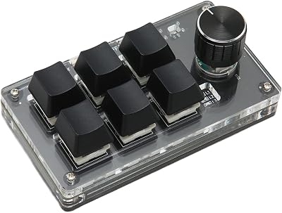 Amazon.com: SIKAI CASE Programmable Macro Keyboard,6 Key Macro ...