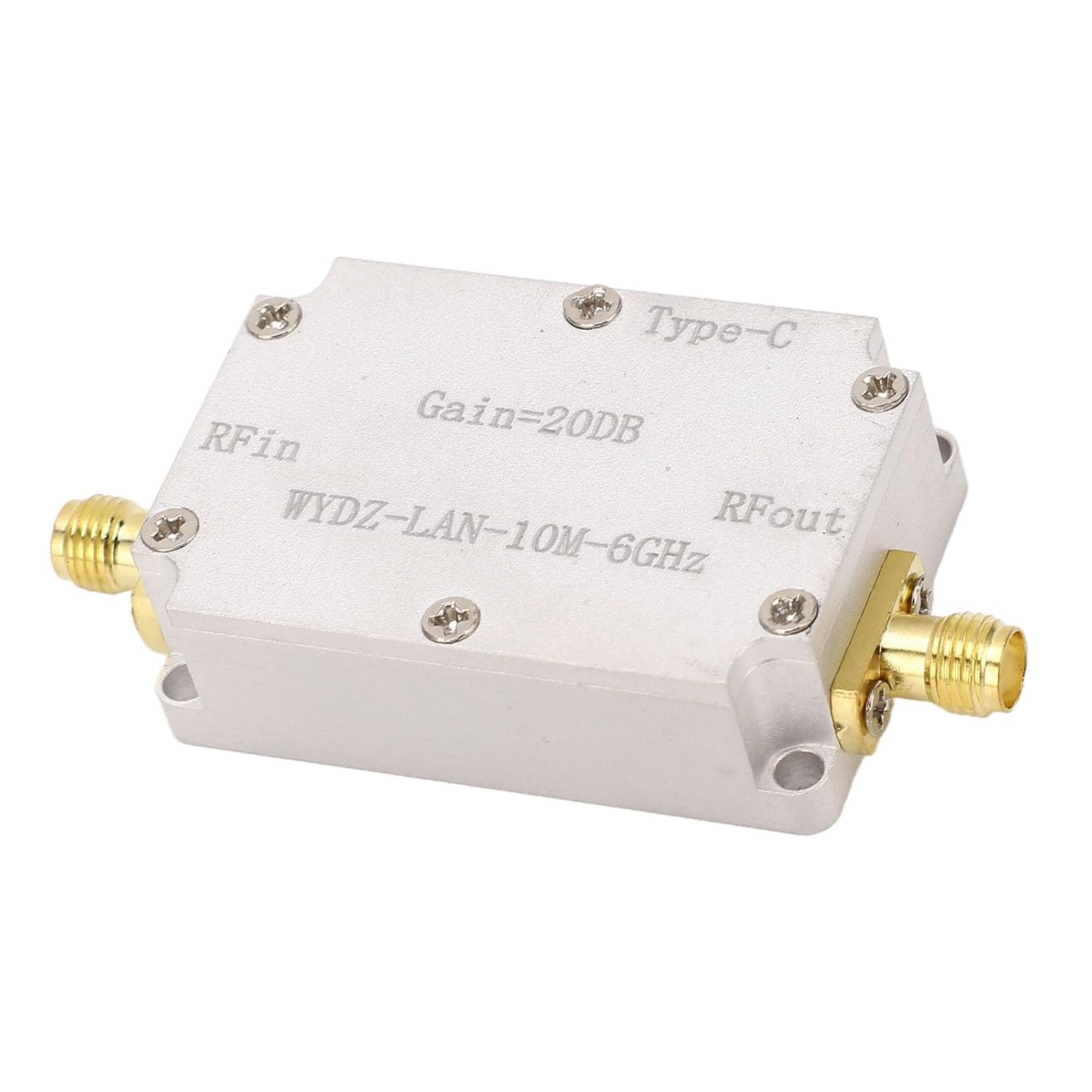 Amazon.com: RF Amplifier High Flatness Amplifier 20DB Gain LNA RF Drives Receiver Low Noise ...