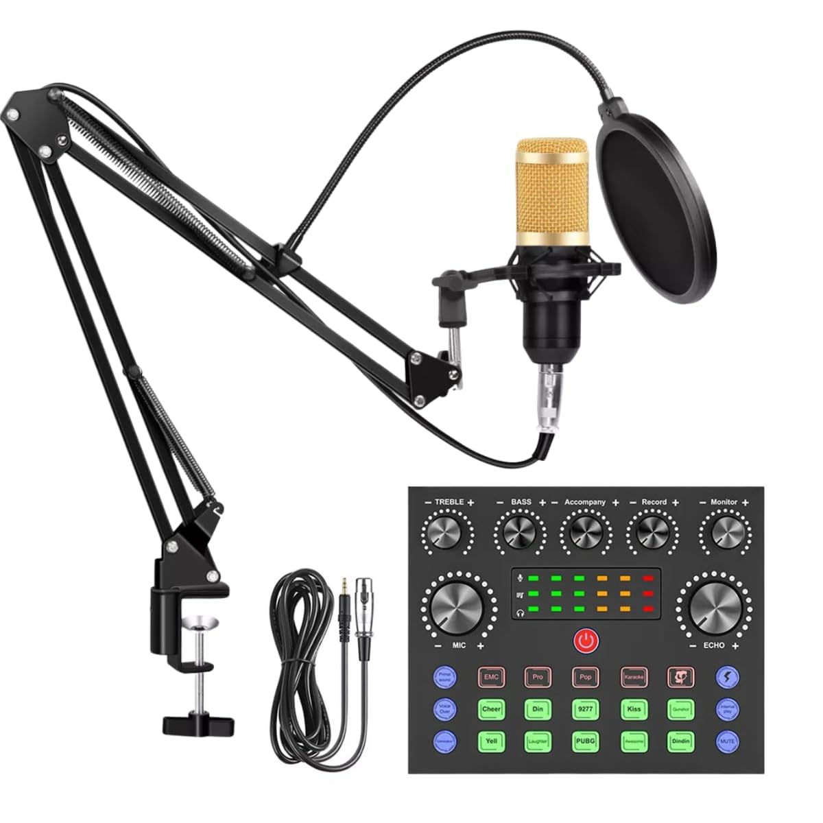 IMAGINEA BM-800 Condenser Microphone for Streaming Podcast, Mic with V9 ...