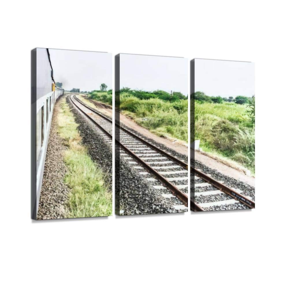 Train Track Side View