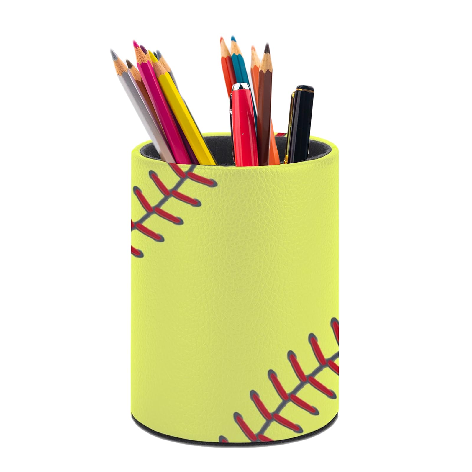 Amazon.com: XUWU Softball Pen Holder Pencil Organizer Cute Pencil Cup ...