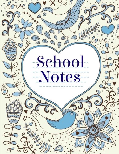 School Notes (Simple School Notebooks-97 Pages): Tools, Creative ...