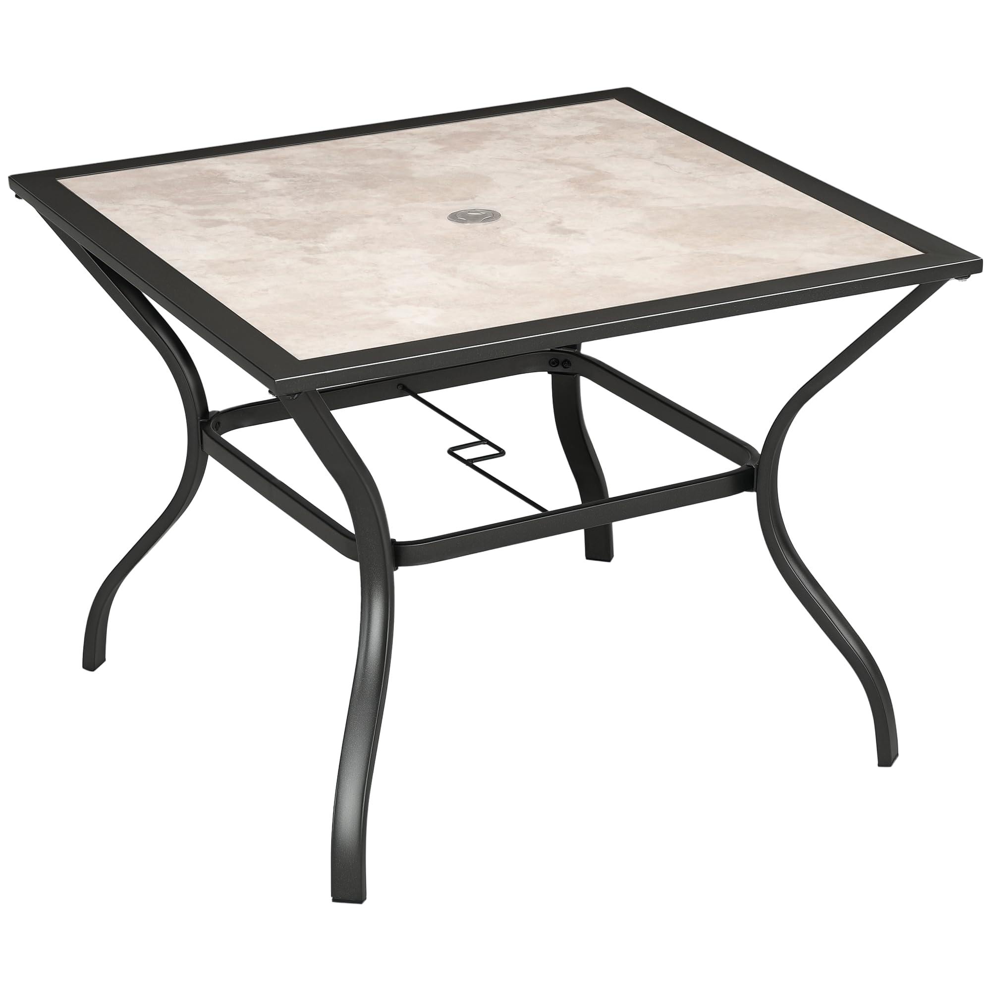 Solid Wood Dining Table HAPPYGRILL 40