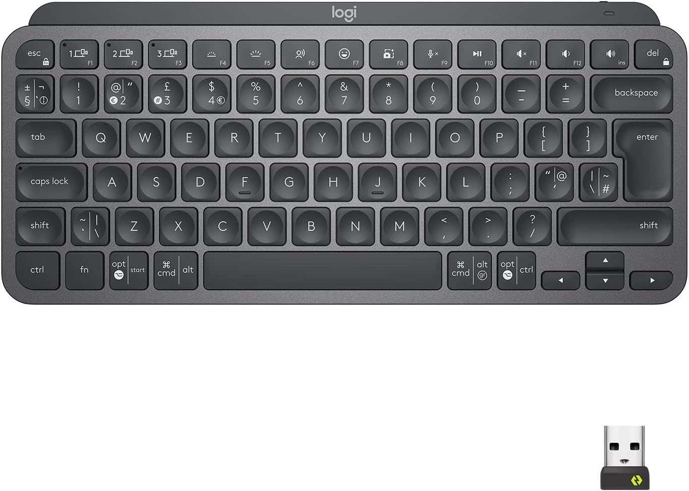 Logitech MX Keys Mini Wireless Illuminated Keyboard for Business ...