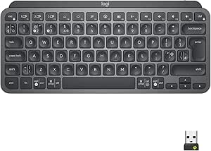 Logitech MX Keys Mini Wireless Illuminated Business Keyboard, Compact ...
