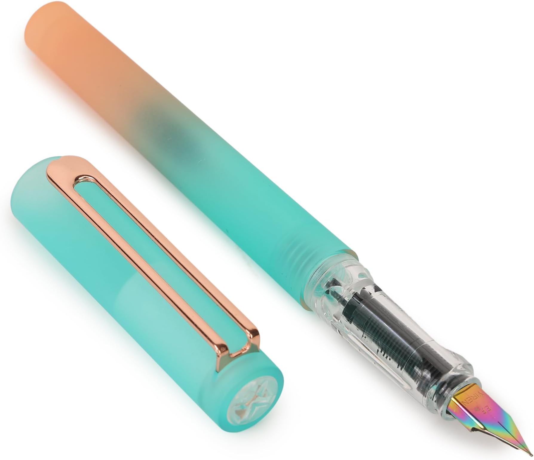 crewtone 20369 Luxury Rubber Finish Fountain Pen with Crafted Metal ...