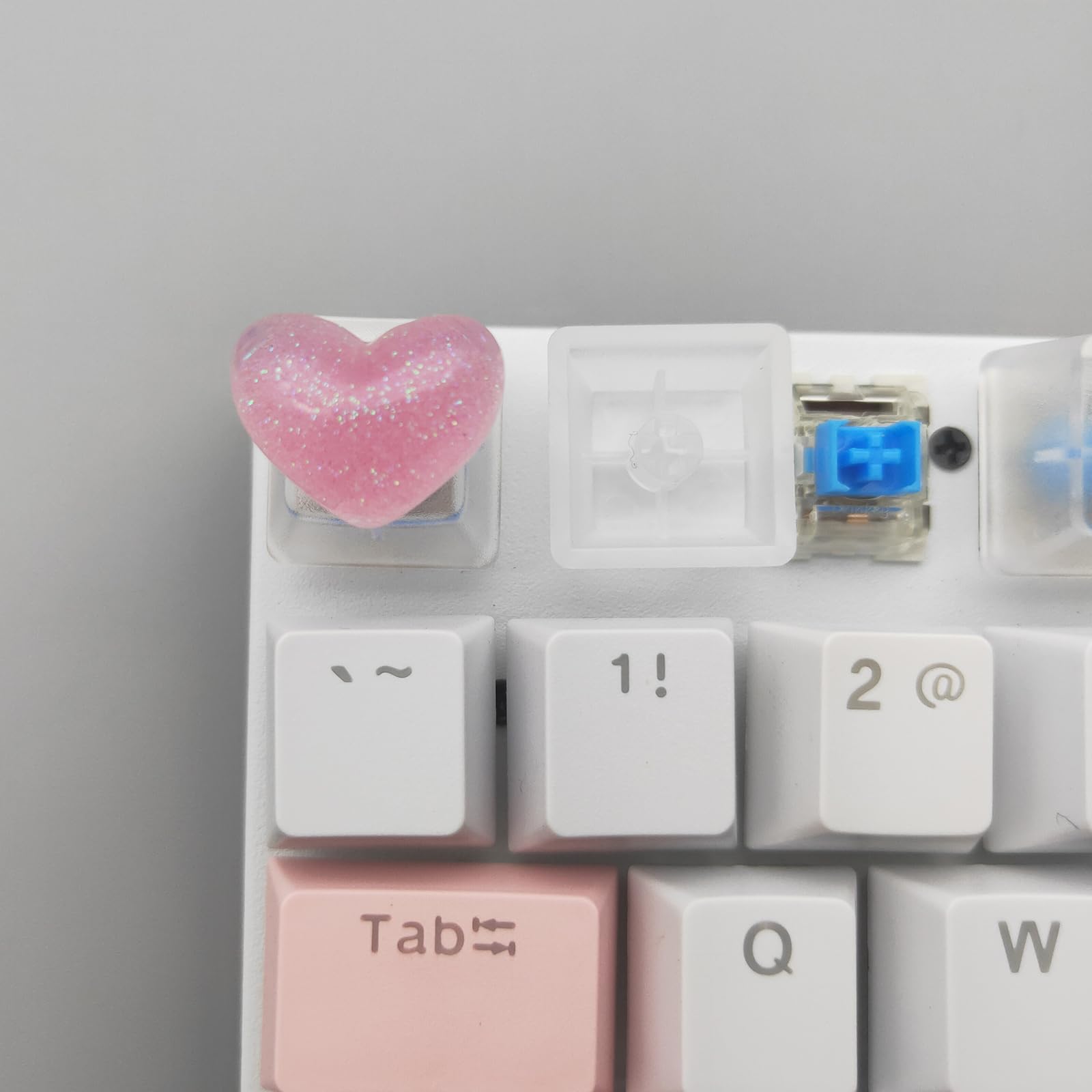 Heart Shaped Keyboard Keys