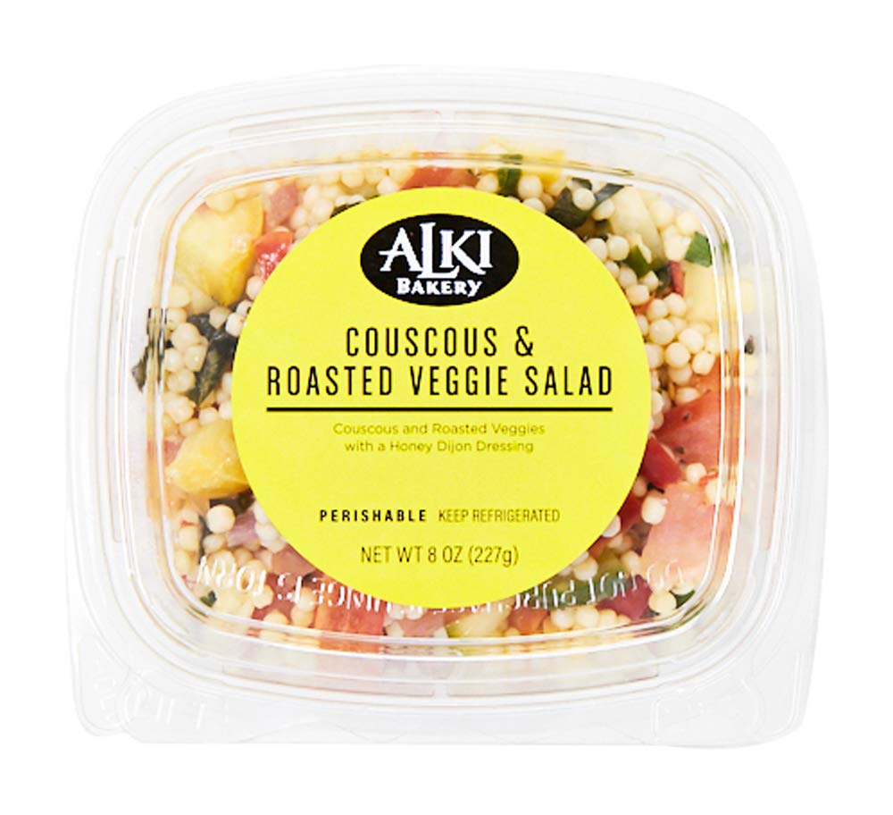 Amazon.com: Alki Bakery Couscous & Roasted Veggie Salad, 8 oz : Grocery ...