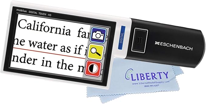 Amazon.com: Eschenbach Mobilux Digital Touch HD - Portable Handheld ...