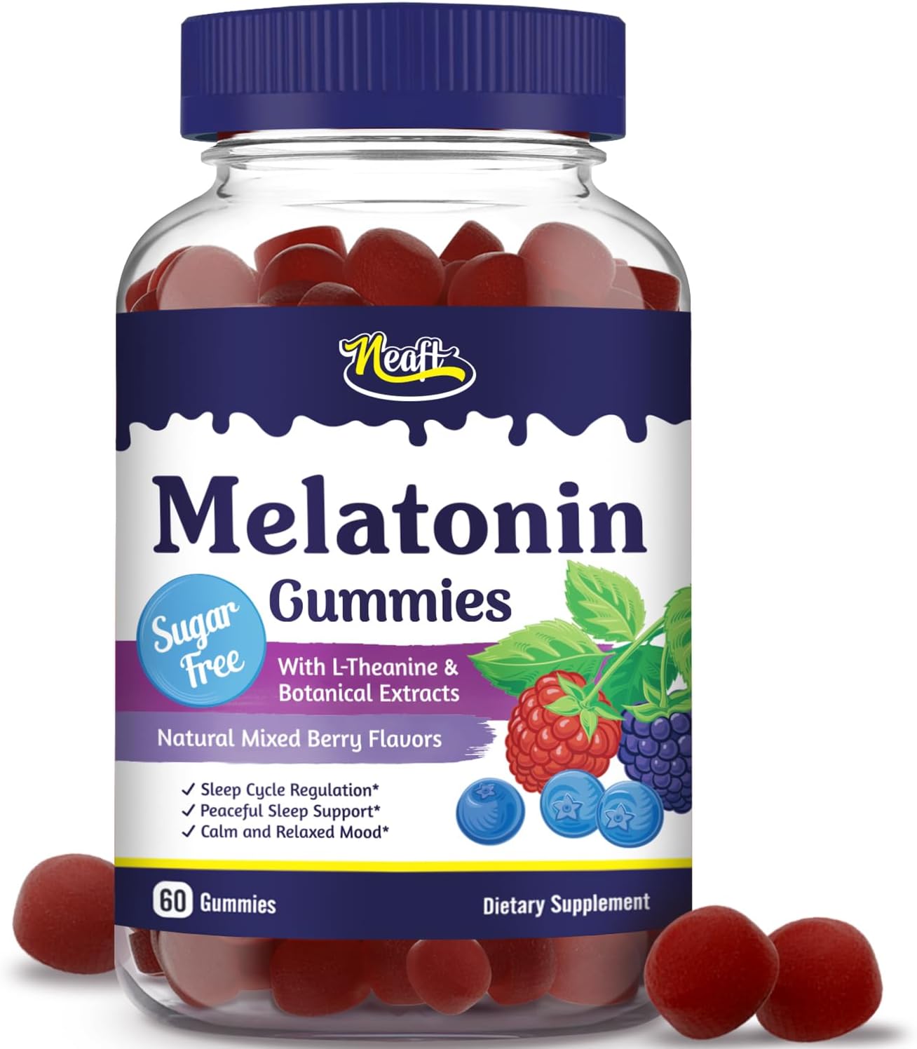 Amazon.com: Hello Bello Sleep Well Melatonin + Botanicals Gummy ...