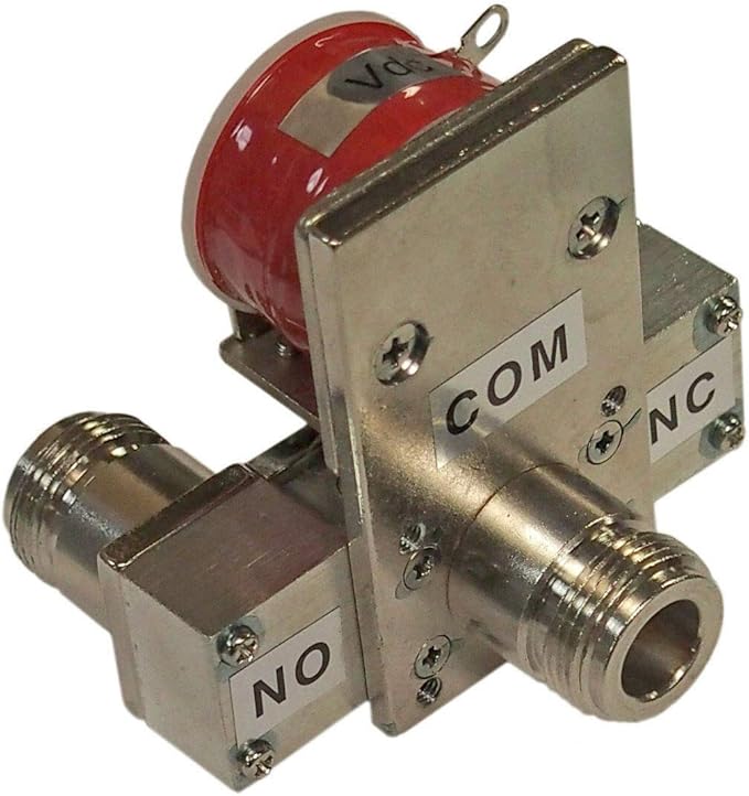 Amazon.com: New Tohtsu CX-520D SPDT Coaxial Antenna Relay 12 VDC Coil - Female N Connectors ...