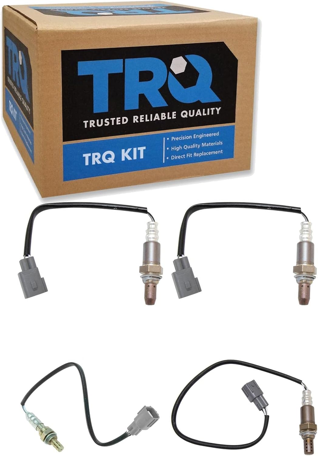 Amazon.com: TRQ 4pc O2 02 Oxygen Sensor Set Upstream & Downstream Kit ...