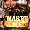 MARRY ME LED Light, Will You Marry Me Proposal Engagement Sign ...