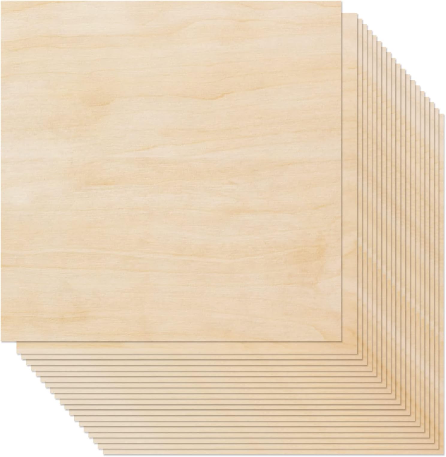 Amazon.com: 20 Pack Basswood Sheets 1/16-12 x 12 x 1/16 Inch ...
