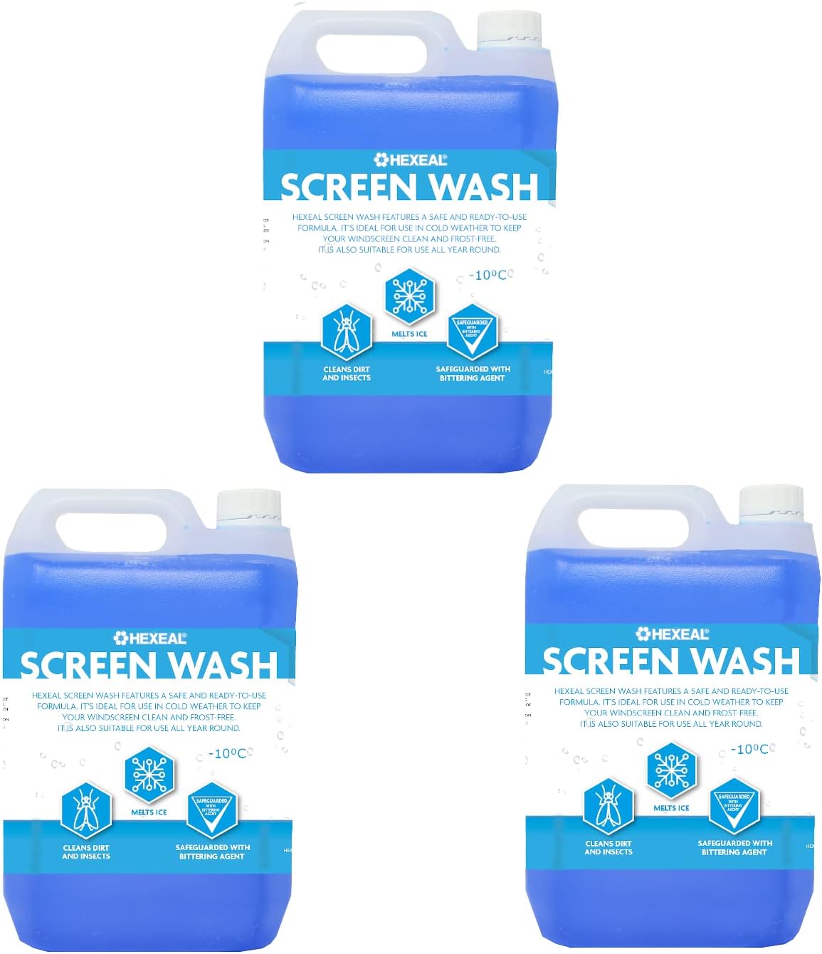 Hexeal Screenwash -10⁰C | 15L | All Seasons Polygard Arctic ...