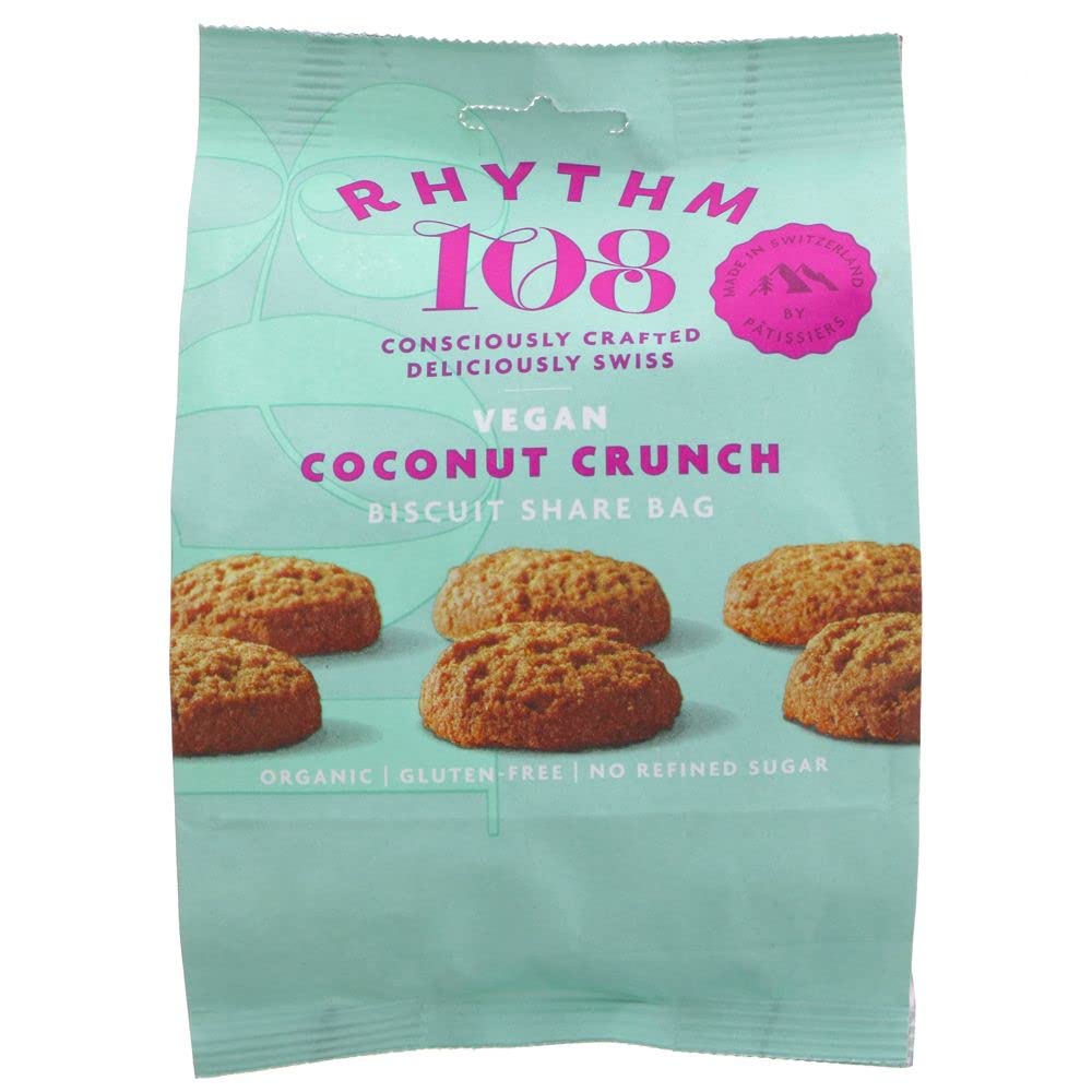RHYTHM 108 | Coconut Cookie | 9 x 135g (UK) : Amazon.co.uk: Grocery
