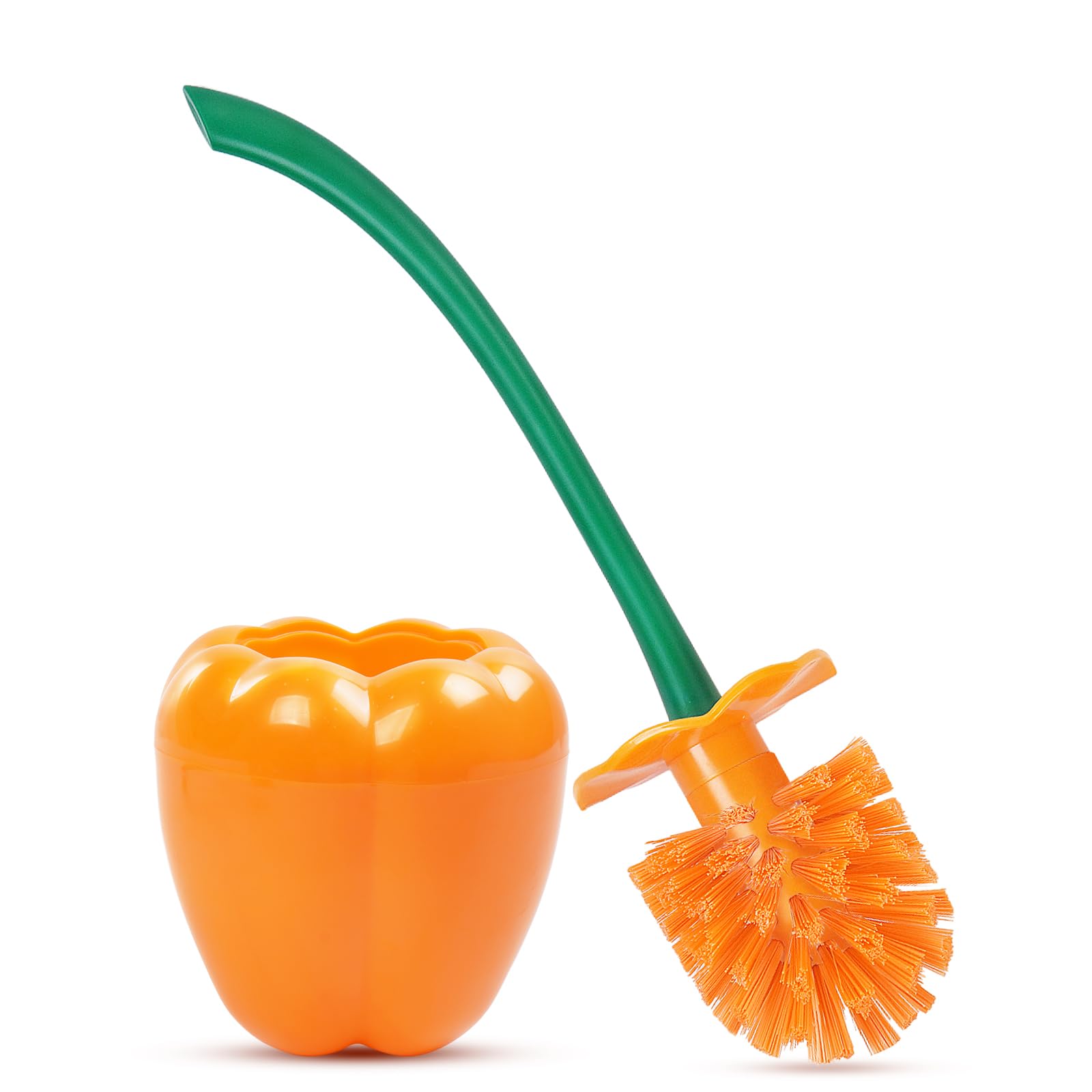Amazon.com: ADNIKIA Toilet Brush Bell Pepper, Toilet Bowl Brush and ...