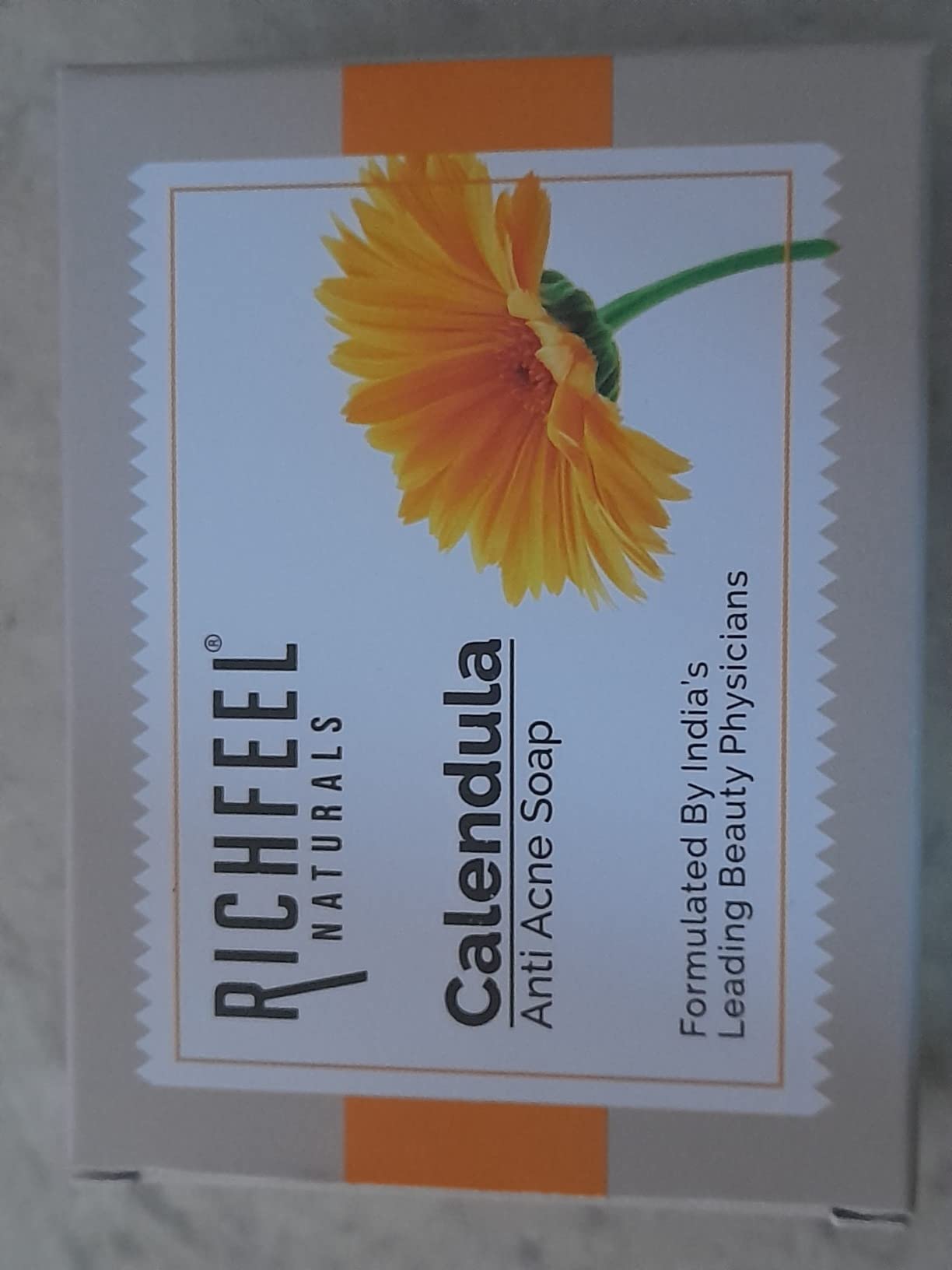 Buy Richfeel Calendula Anti Acne Soap | Power of Soothing Calendula ...