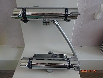 Amazon | KVK サーモスタット式シャワー混合水栓 KF800TNN | 浴室水栓