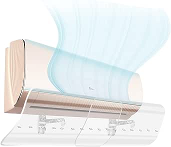 Split Air Conditioner Deflector, Easy Installation Without Punching For ...