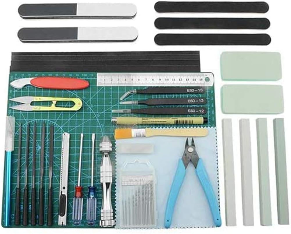 BXQINLENX Professional 38 PCS Gundam Model Tools Kit Modeler Basic ...