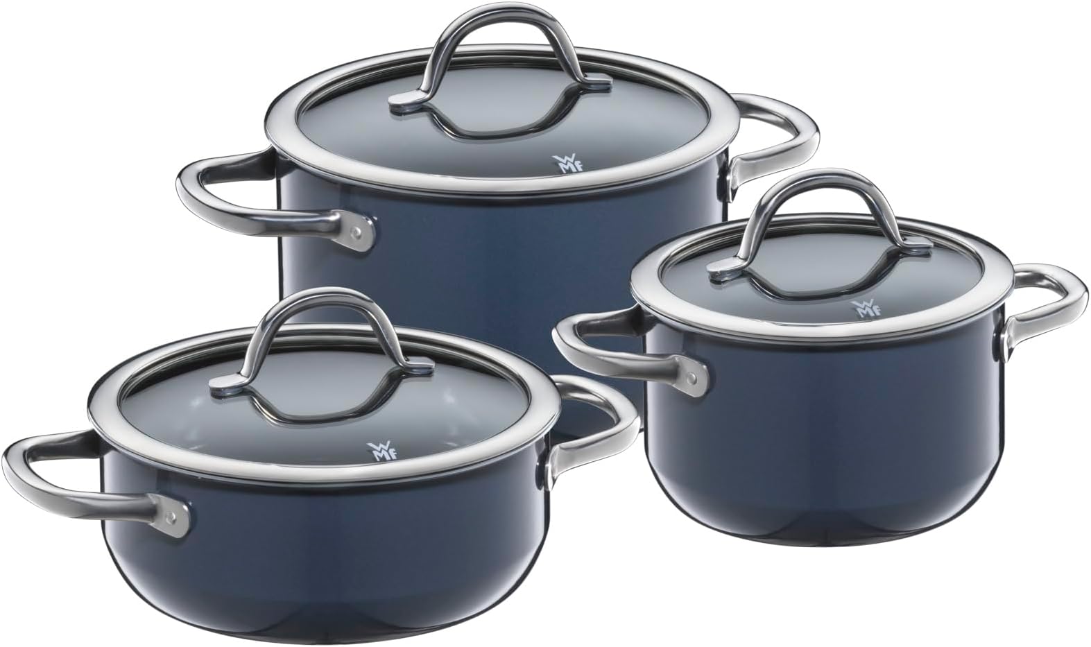 WMF Function 4 Topfset Induktion 5-teilig, Induktions Töpfe Set ...
