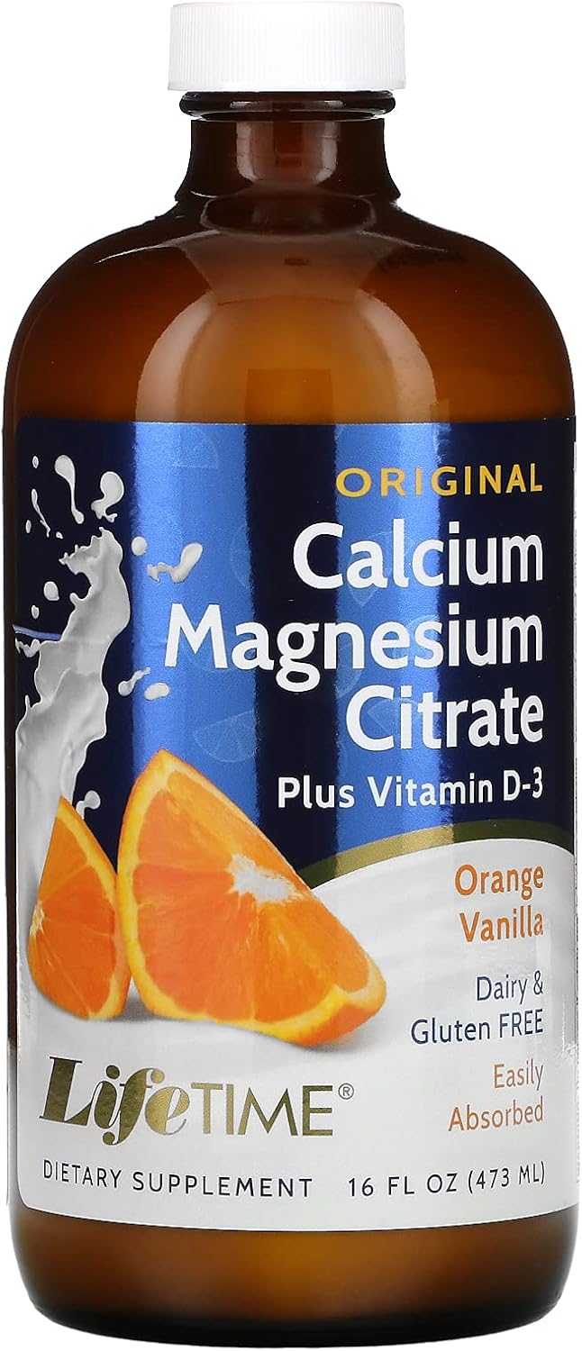 Amazon.com: LIFETIME Bone Support, Calcium Citrate, Magnesium Citrate ...