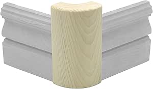Amazon.com: Pine Outside Radius Corner Base Block Bullnose, 3/4" x 2 1/ ...