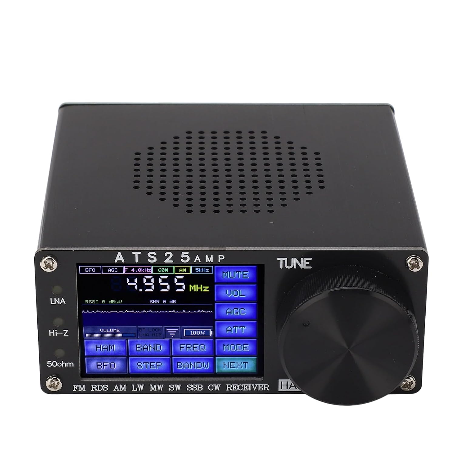 ATS25‑AMP RDS Radio Receiver Full Band Receiver with Frequency Spectrum ...