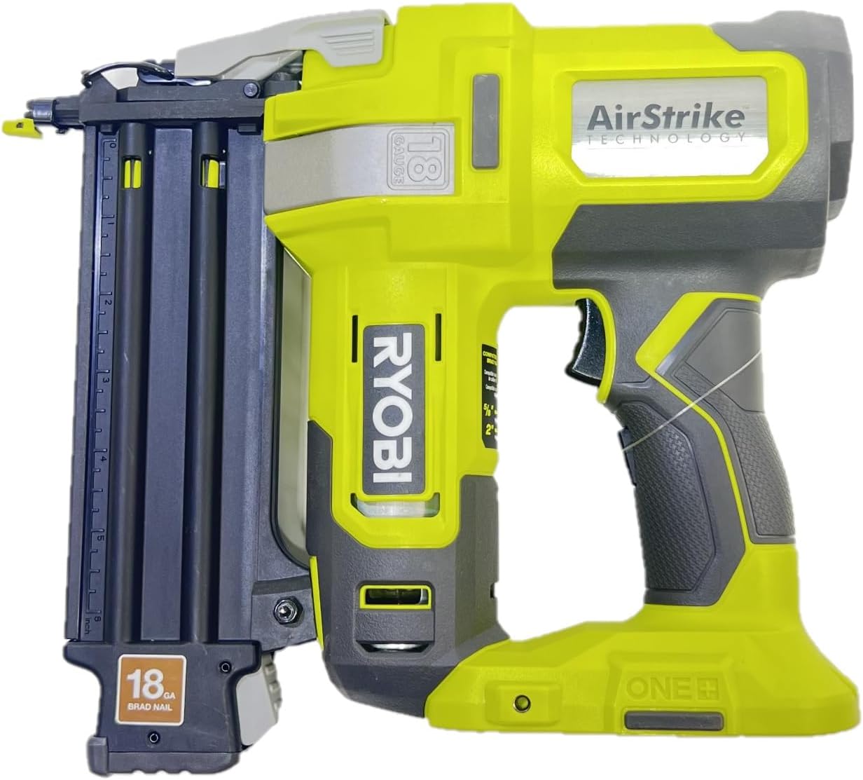 RYOBI ONE+ 18V 16-Gauge Cordless AirStrike Finish Nailer (Tool Only ...