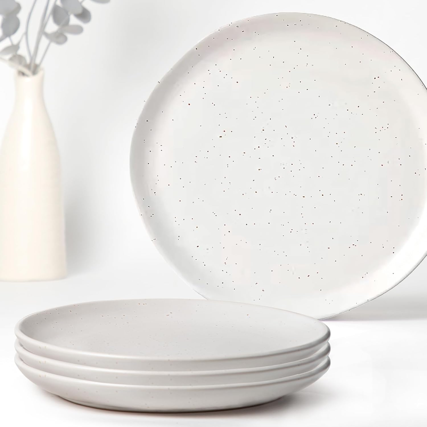 Buy Anko Bodrum Stoneware Dinner Plate - Set of 4 | Light-Weight Daily ...