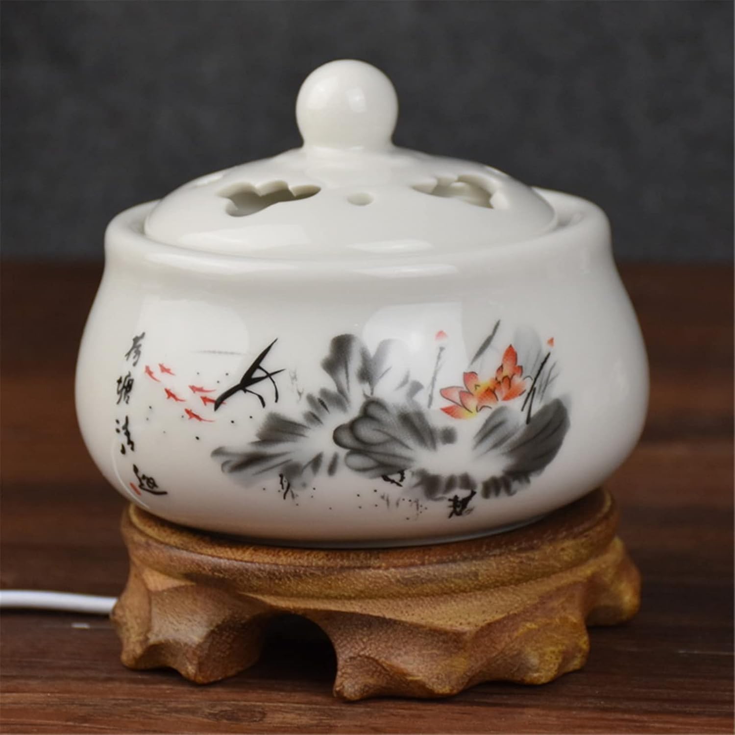 Amazon.com: Electric Incense Burner with Timer, Ceramic Censer ...