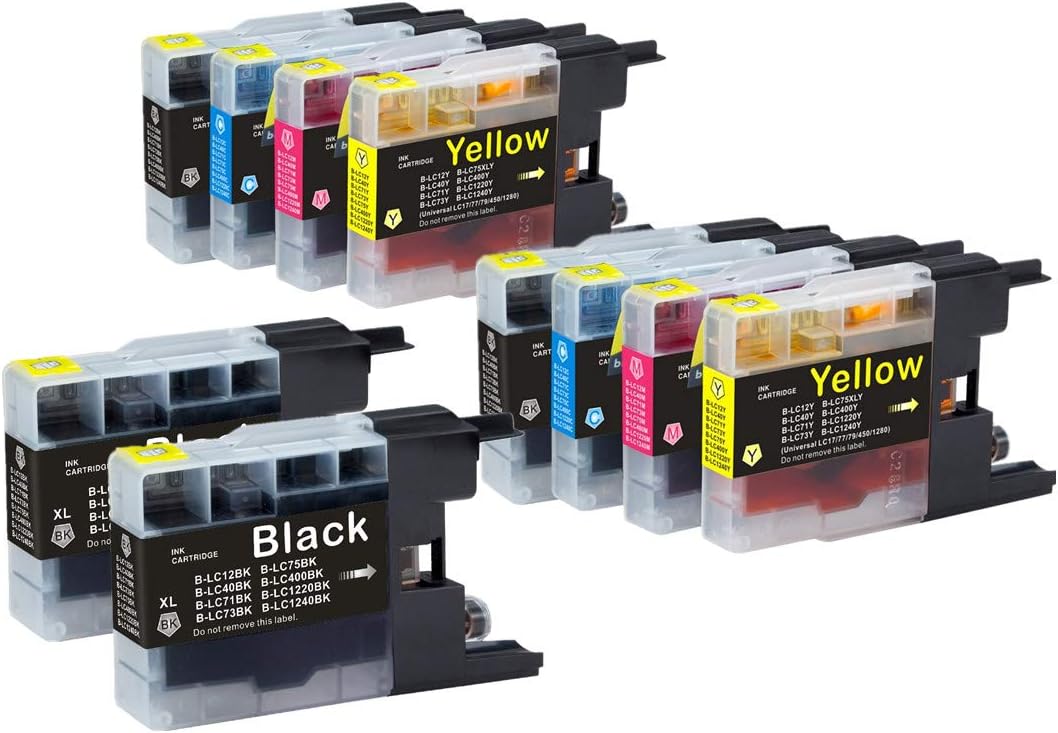 F FINDERS&CO Compatible Ink Cartridge Replacement for Brother LC75 LC ...