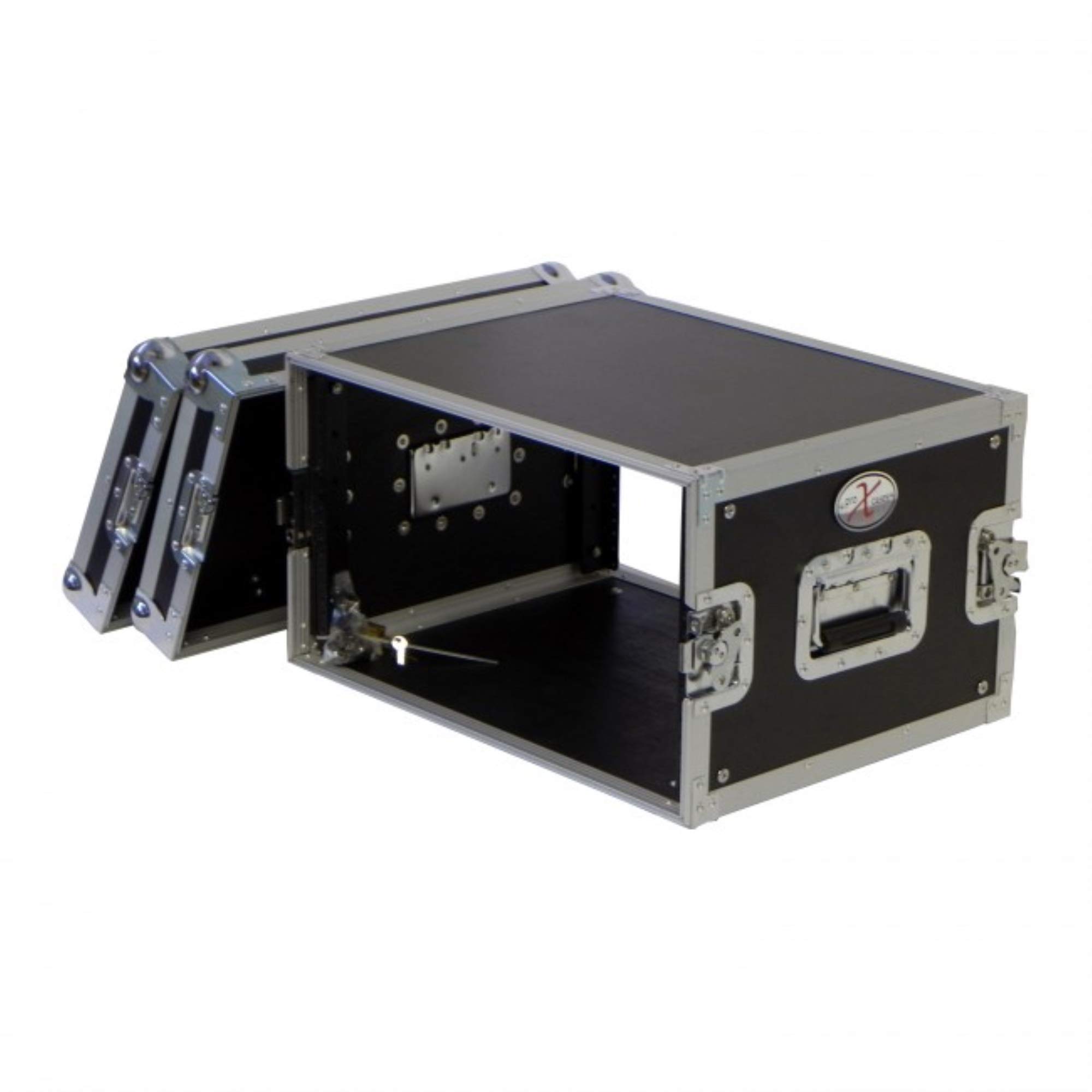 Amazon.com: ProX X-6UE 6U Deluxe 14" Deep 19" Width Amp Effects Rack ...