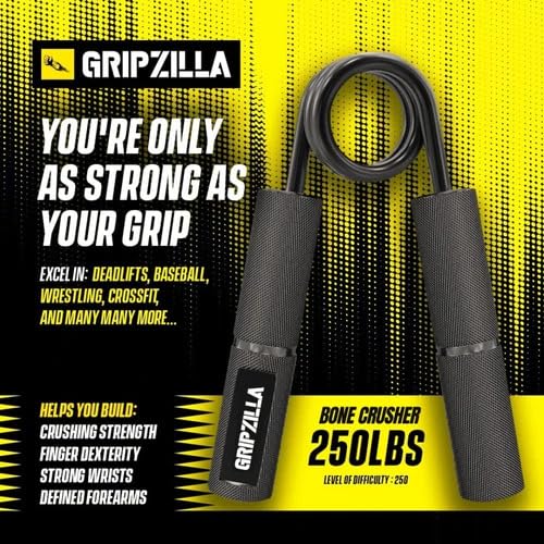 Snapklik.com : GRIPZILLA Grip Strength Trainer 50-300lb, Hand Gripper ...
