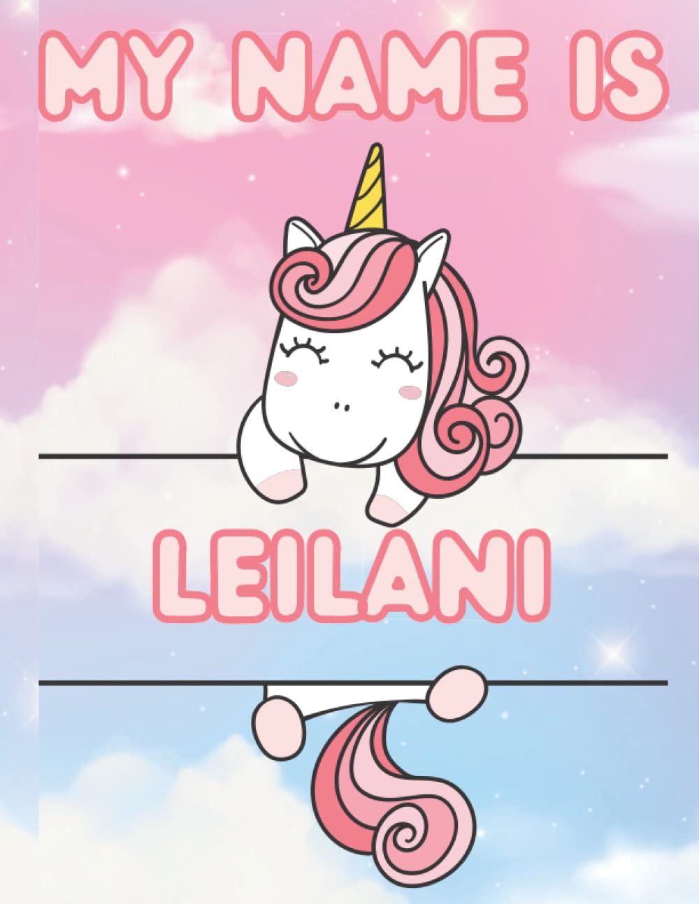 Buy My Name Is Leilani | Unicorn Personalized Tracing Practice ...