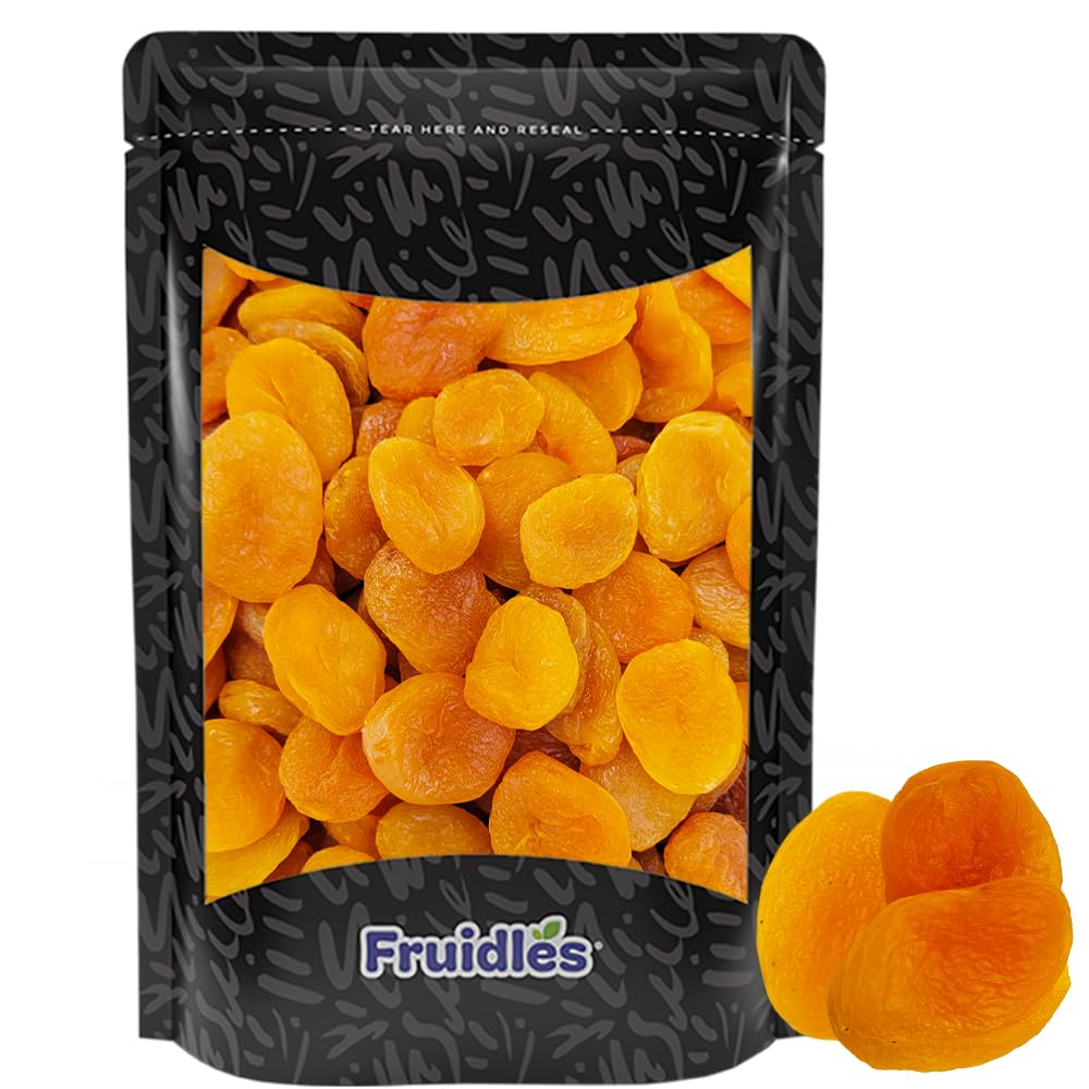 Amazon.com: Fruidles Dried Apricot, NON-GMO Chewy And Firm Dehydrated ...