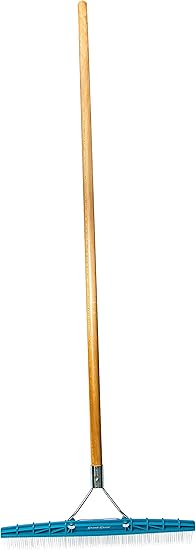 Amazon.com: Grandi Groom AB24 Carpet Rake, 18-Inch Head, 54-Inch Handle ...
